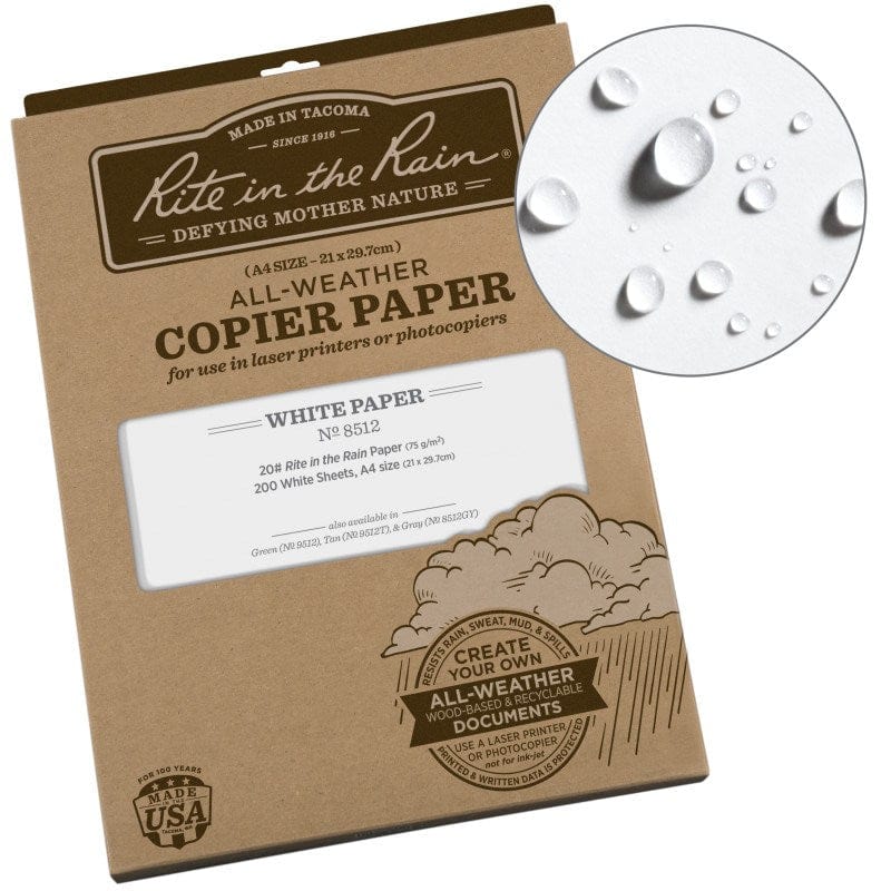 RITR All-Weather Printer Paper – Valhalla Tactical